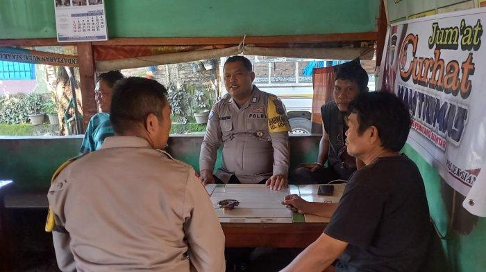 Polsek Siantar Timur Gelar Jum'at Curhat Kamtibmas di Kelurahan Siopat Suh - Tribun-medan.com