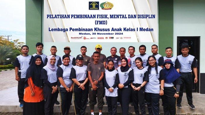 Wujudkan Karakter Pegawai Berakhlak, LPKA Medan Gelar Pelatihan Pembinaan Fisik, Mental dan ...