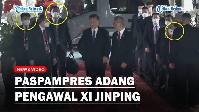 Paspampres dan Pengawal Xi Jinping Sempat Cekcok karena Dilarang Masuk ...