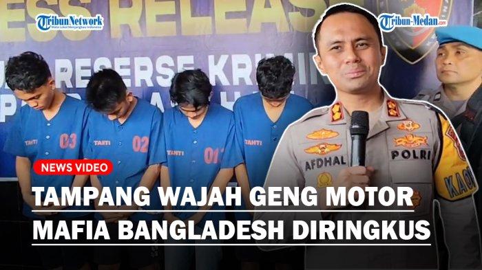 Tampang Wajah Geng Motor Mafia Bangladesh yang Lempari Kantor Dinas di Asahan Akhirnya Diringkus ...