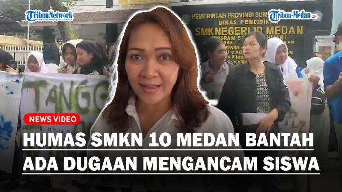Humas SMKN 10 Medan Bantah Ada Dugaan Mengancam Siswa yang Ikut Aksi ...