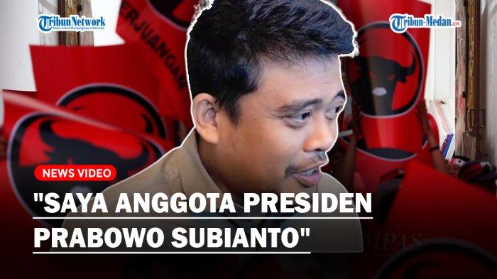 Bobby Nasution: Saya Anggota Presiden Prabowo Subianto, Pasca Dipecat ...