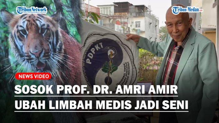 SOSOK Prof. Dr. Amri Amir Mengubah Limbah Medis Menjadi Karya Seni ...