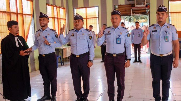 RESMI, 4 Pegawai Lapas Labuhan Bilik Dilantik sebagai Pengaman ...