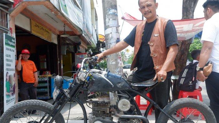 Abeng Ciptakan Motor dari Mesin Tongkang yang Pertama di Sumut - Tribun ...