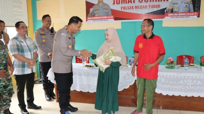 Jumat Curhat di Kantor Lurah Sidodadi Wakapolrestabes Medan Dengar Keluhan Warga - Tribun-medan.com