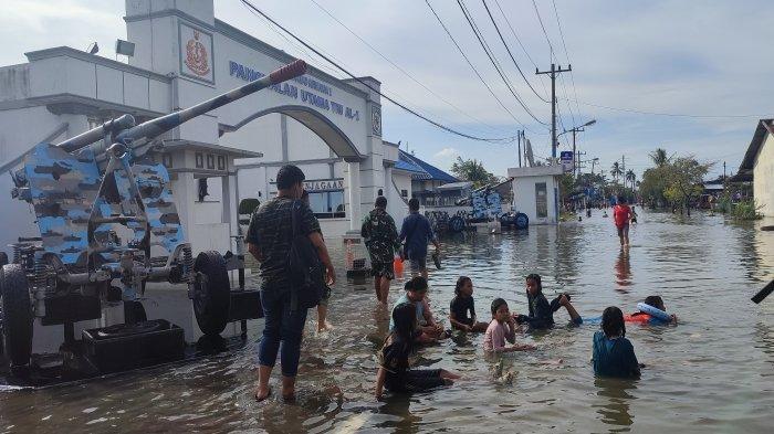 BMKG Imbau Warga Belawan Waspada Banjir Rob Ketinggian 2 Meter, Bukan Karena Fenomena Gerhana ...