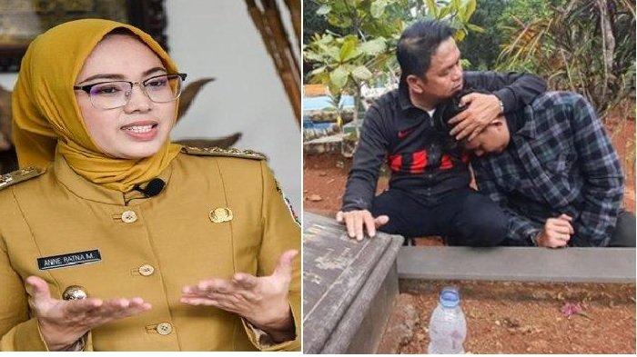 Anne Minta Cerai, Dedi Mulyadi Ziarah ke Makam Istri Pertama, Anaknya Kini Tahu Siapa Ibu ...