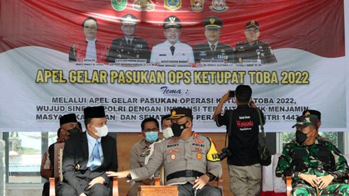Apel Gabungan Pasukan Operasi Ketupat Toba 2022 di Pakpak Bharat - Tribun-medan.com