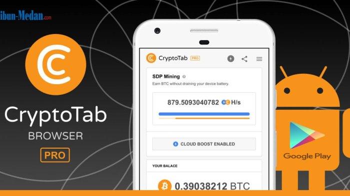 4 Aplikasi Penghasil Uang Tahun 2021 dari CryptoTab Family, Download di Google Play Store ...