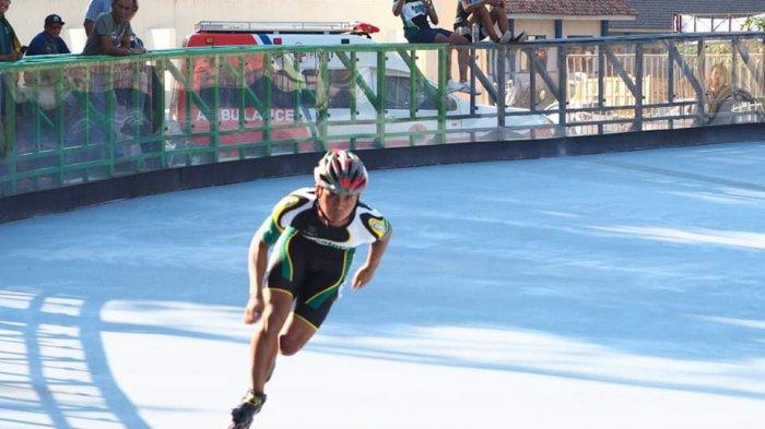 Atlet Sepatu Roda Muhammad Khadafi Lakukan Persiapan Umum dengan ...