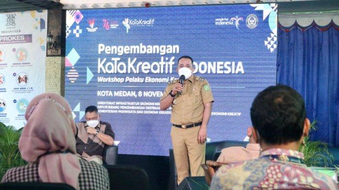 Aulia Rachman Buka Workshop Pengembangan KaTa Kreatif - Tribun-medan.com