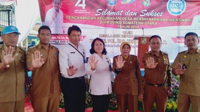 Pencanangan Kelurahan/Desa Bersinar di Sumut, Ini Nama Desa Bersinar yang Dibina BNNK ...