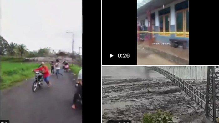DETIK-DETIK Lahar Dingin Menerjang Lumajang, Warga Berhamburan Menyelamatkan Diri, Jembatan ...