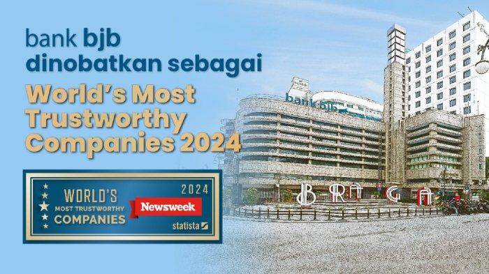 bank bjb Raih World's Most Trustworthy Companies 2024 - Tribun-medan.com