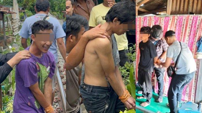 Polres Pematangsiantar Gerebek Sarang Narkoba di Jalan Cokro Aminoto, Tiga Pria Diamankan ...