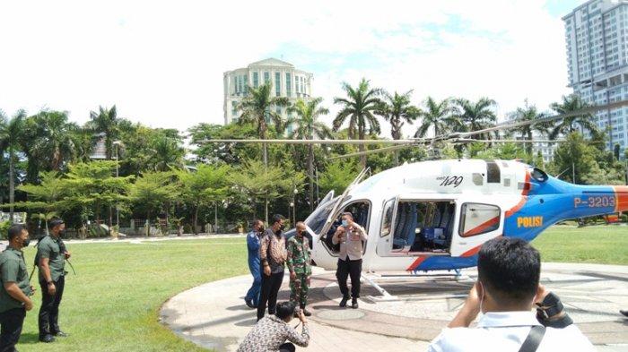 Ini Kata Bobby Nasution Setelah Keliling Naik Helikopter Bareng Kapolrestabes Pantau PPKM ...