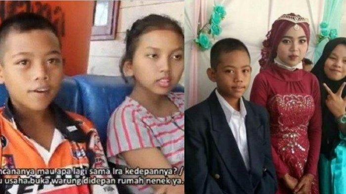 Polosnya Pengakuan Ira dan Zainal, Sejoli Bocah Ingusan Dulu Viral 2 Bulan Langsung Nikah ...