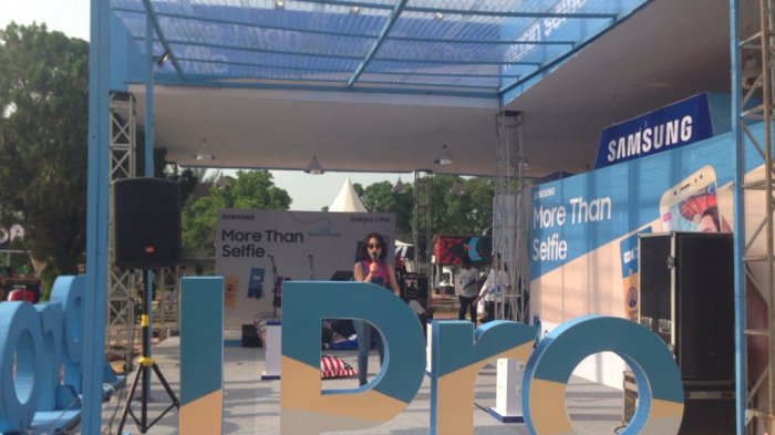 Samsung Tawarkan Produk Ini, di Jakcloth Goes To Medan - Tribun-medan.com