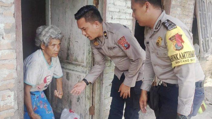 Sakit dan Menua, Nenek Lansia di Kotarih Terharu Dapat Beras Dari Ipda ...