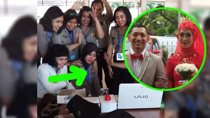 5 Fakta Menarik Pernikahan Live Briptu Nova - Briptu Andik, Terpisah ...