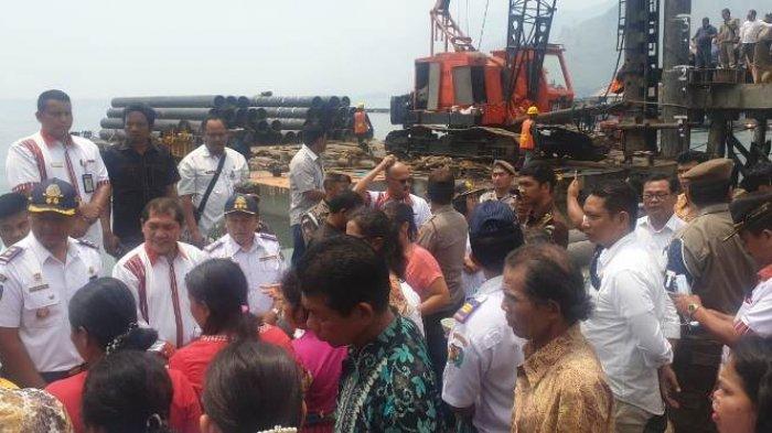 Bupati Resmikan Pemasangan Tiang Pancang Dermaga Tongging, Tahap Awal ...