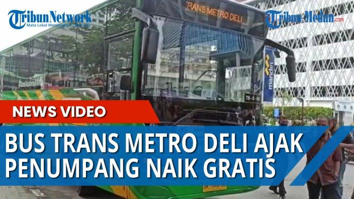 COBAIN KUY Dishub Medan Uji Coba Rute Bus Trans Metro Deli, Penumpang ...