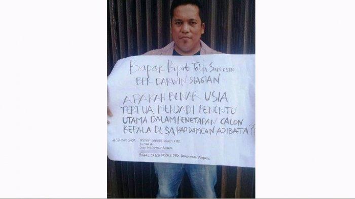 Pemilihan Kades Berdasarkan Usia di Tobasa Menuai Protes - Tribun-medan.com