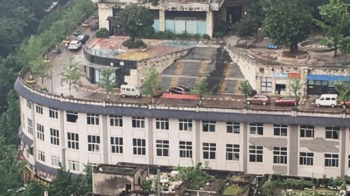 Ada Jalan Raya di Atap Gedung, Selamat Datang di Chongqing - Tribun ...