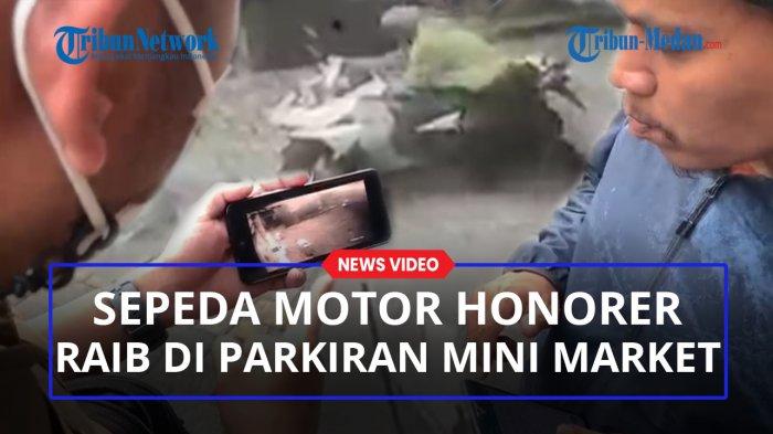 Detik-detik Aksi Curanmor di Depan Spanduk 'Waspadalah Pencurian ...
