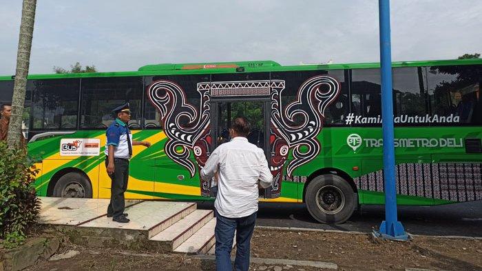 BREAKING NEWS Bus Trans Metro Deli Mulai Beroperasi di Medan, Ini ...