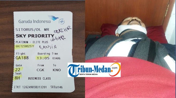 Ini Detik Kematian DL Sitorus di Pesawat Garuda - Tribun-medan.com