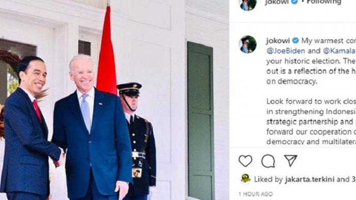 Joe Biden Dapat Ucapan Selamat dari Jokowi, Harapan Jokowi pada Amerika | Ancaman Donald Trump ...
