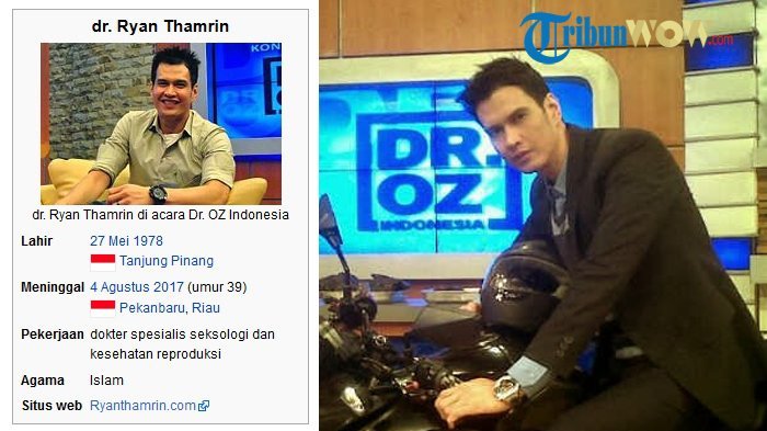 Deretan Fakta Seputar dr Ryan Thamrin yang Meninggal Dunia akibat ...