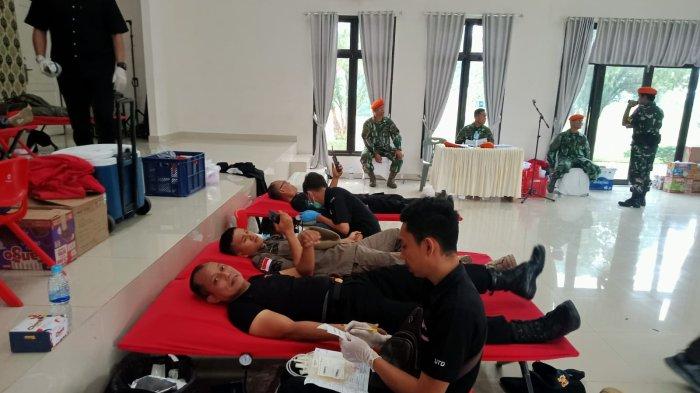 Peringatan HUT Ke-78 TNI AU, Sat Brimob Polda Sumut Donor Darah - Tribun-medan.com