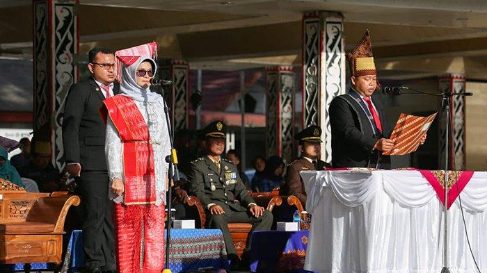 Rayakan Hari Lahir Pancasila, dr. Susanti Dewayani Kenakan Pakaian Adat Simalungun - Tribun ...
