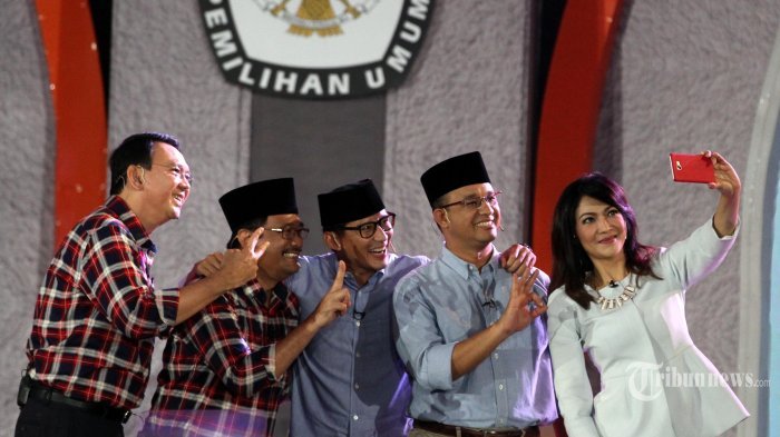 Inilah Survei Teranyar Elektabilitas Cagub-Cawagub DKI Menurut Survei 5 Lembaga, Siapa Terkuat ...