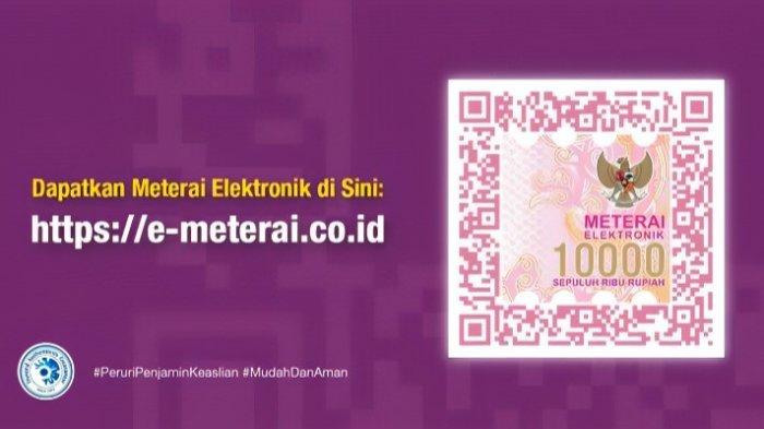 Cara Mengecek Keaslian e-Meterai, Kamu Bisa Melakukan 3 Langkah Berikut ...