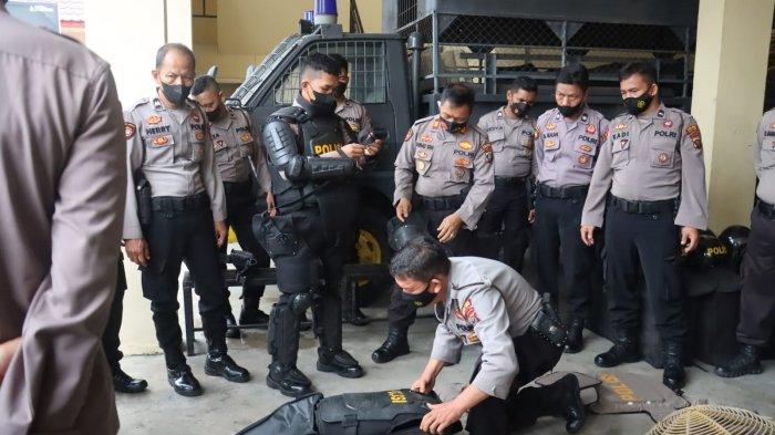 Persiapan Pengamanan Pemilu 2024, Puslitbang Polri Penelitian dan Evaluasi di Polres Tebing ...