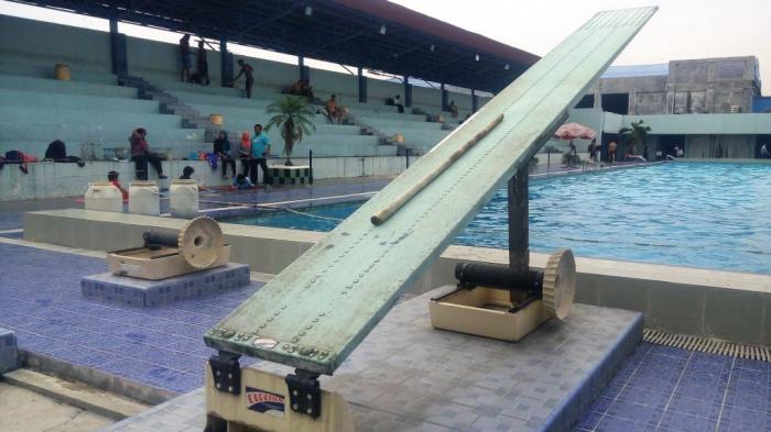 Fasilitas Latihan Lompat Indah di Medan Minim - Tribun-medan.com