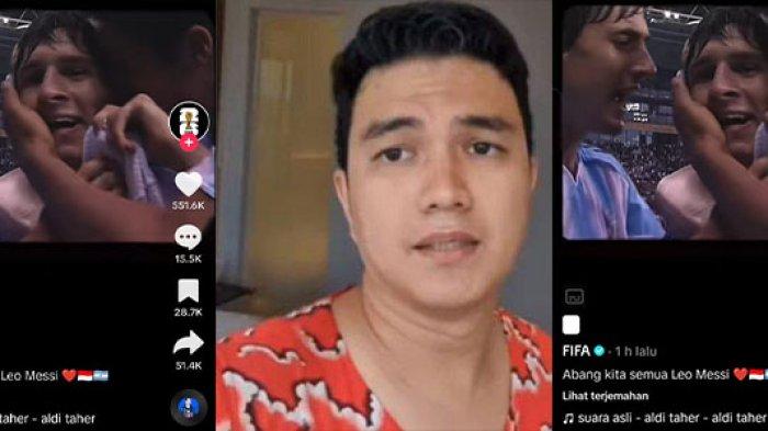 FIFA Pakai Lagu Aldi Taher di Unggahan Video Messi, Warganet : Buset, Aldi Taher Mendunia ...