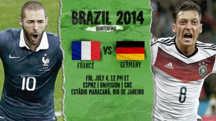 Prancis vs Jerman: Susunan Starting Line Up - Tribun-medan.com