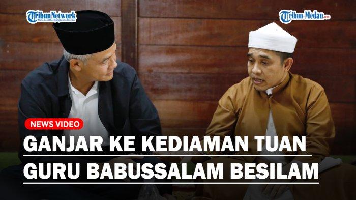 Ganjar Pranowo Silaturahmi ke Kediaman Tuan Guru Babussalam Besilam di ...