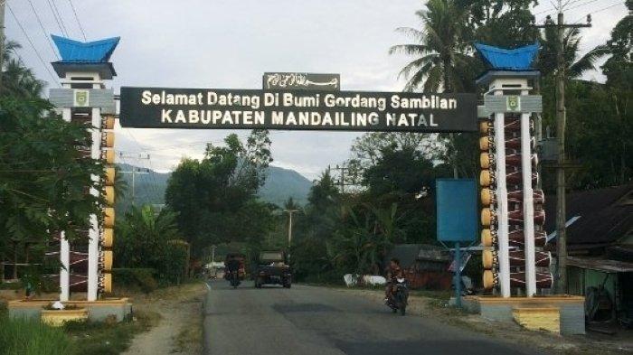 Batas Wilayah Kabupaten Mandailing Natal yang Bersebelahan Langsung ...
