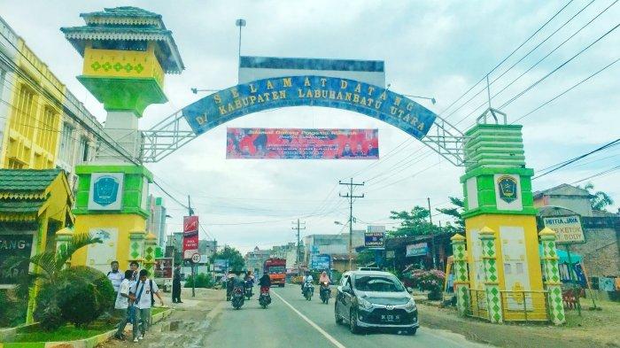 Batas Wilayah Kabupaten Labuhanbatu Utara dengan Asahan, Labuhanbatu ...