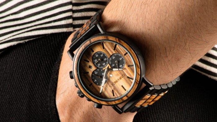 Jam Tangan Kayu Kombinasi Steel Diminati Semua Kalangan - Tribun-medan.com