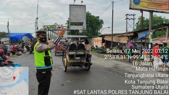Satlantas Polres Tanjungbalai Gencar Patroli Guna Antisipasi Kemacetan dan Pelanggaran Lalin ...