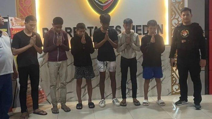 Saat Beraksi Merasa Paling Jago, 6 Anggota Geng Motor Melempem Setelah ...