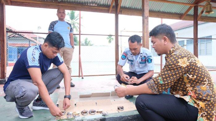 Deteksi Dini Kamtib, Petugas Lapas Kelas III Labuhan Bilik Lakukan ...