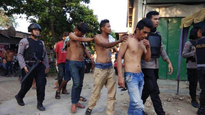 GKN di Jalan Pancasila dan Jalan Jermal 15, Polrestabes Amankan 37 ...